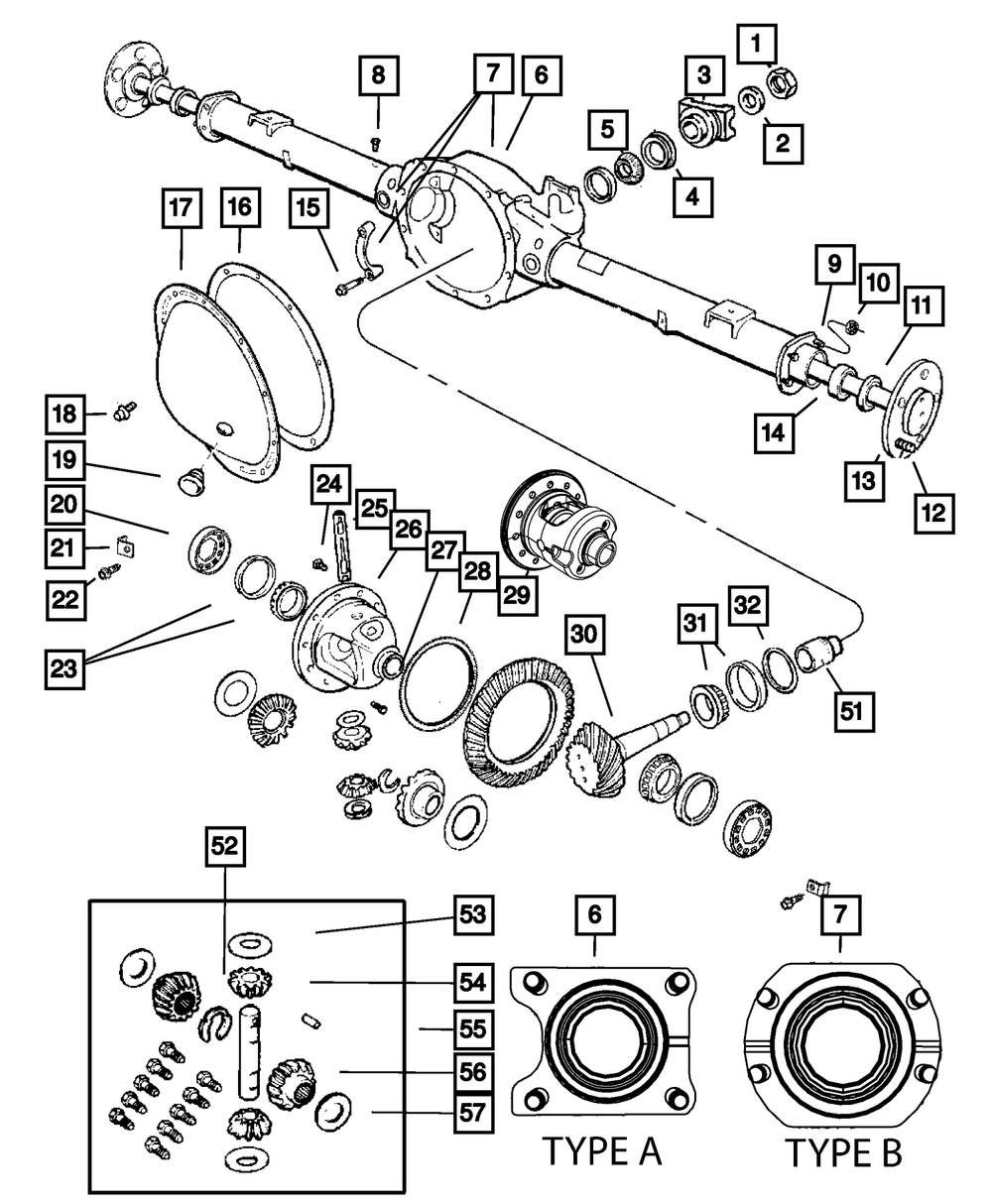 2001-2011 Mopar Axle Drive Shaft Seal 52070427AB | My Mopar Parts