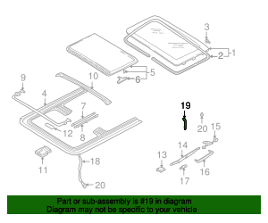 5G0-877-228 - OEM NEW 14-2020 Volkswagen Arteon Tiguan Atlas Rear ...