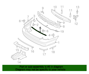 2004-2006 Kia Amanti Mount Bracket 86681-3F000 | TascaParts.com