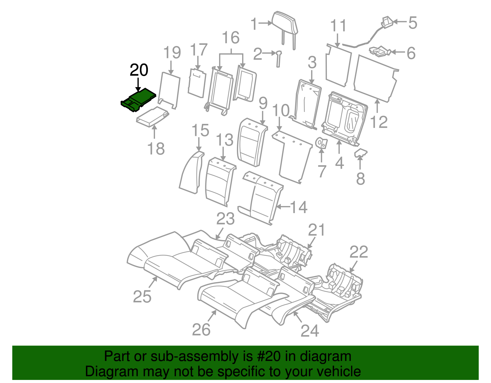 52-20-7-157-550 - High-Quality Cup Holder for 2006-2013 BMW ...