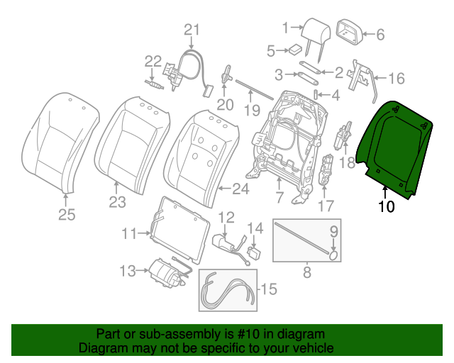 52-10-7-232-101 - Rear section, basis 2010-2016 BMW | AutoNationParts.com