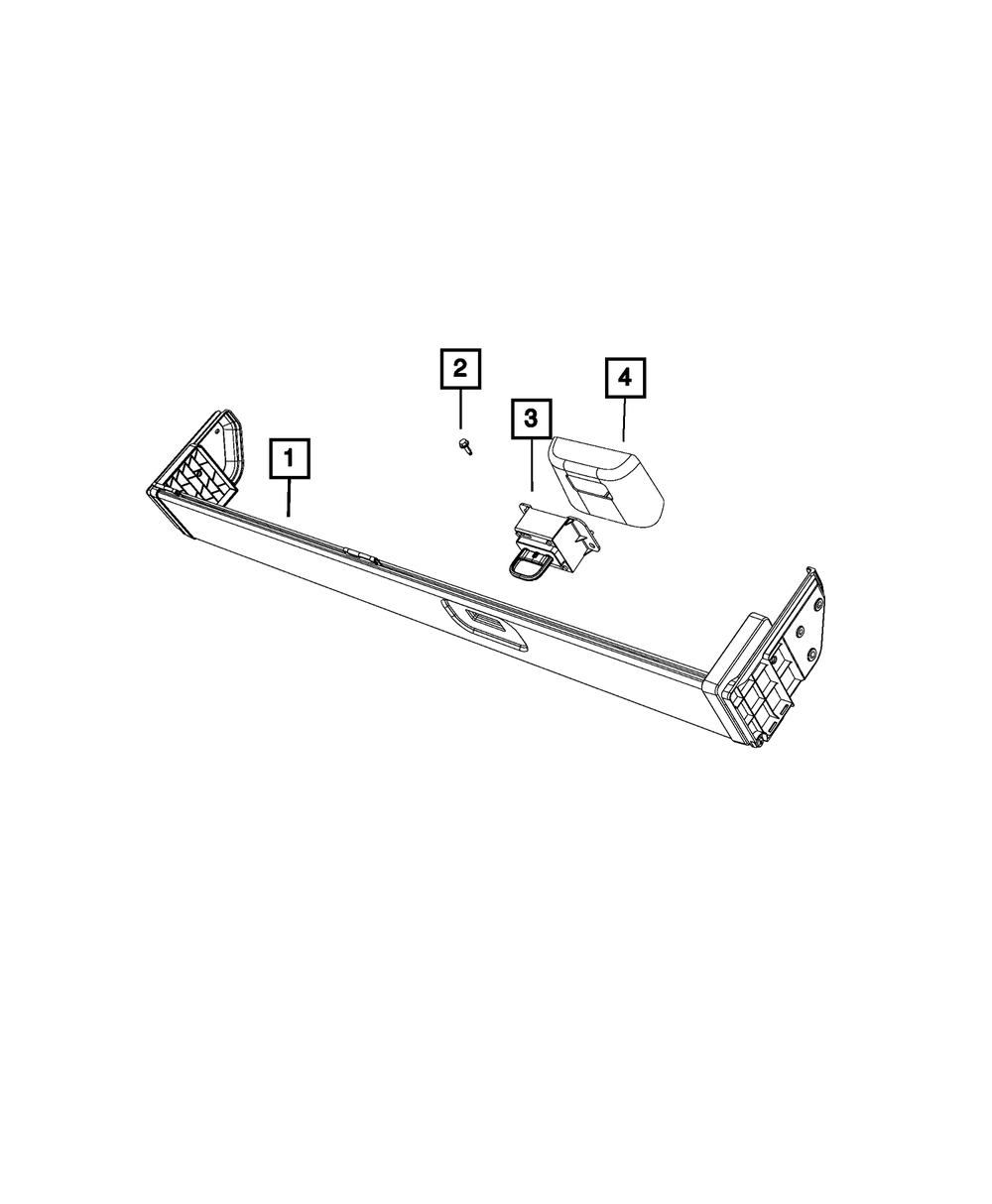 5YM59LC5AE - Storage Bin 2019-2024 Ram 1500 | Mopar Factory Parts