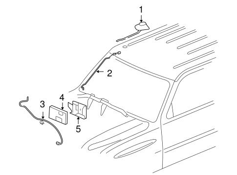 Antenna & Radio for 2005 Chevrolet Silverado 2500 HD | GMPartsNow