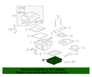 2008-2013 GM Accessory DC Power Control Module 24251562 GM ...