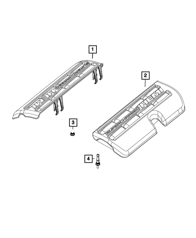 2015-2021 Mopar Ignition Coil Cover, Right Side 68190056AE | My Mopar Parts