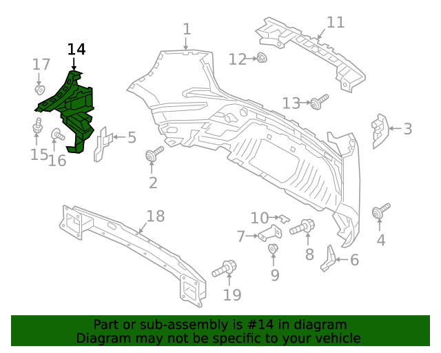 Genuine OEM Mount Frame Part# LR139813 Fits 2021-2023 Land Rover Range ...