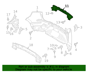 LR137682 - Center Mount - 2020 Land Rover Range Rover Evoque | Land ...