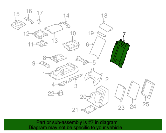 52207217701 - 2009-2015 BMW Frame Cover (52-20-7-217-701) | BMW of ...