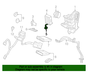 2009-2011 Volkswagen Routan Expansion Valve 7B0-819-679-B | OEM Parts ...