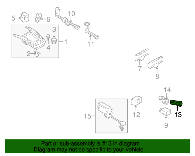 8E0-919-309 - Power Outlet 2005-2018 Audi | Audi OEM Parts