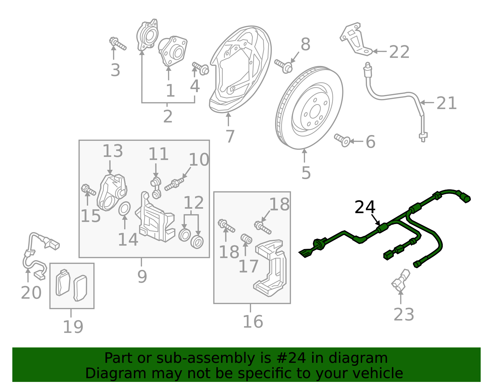 2020-2024 Audi RS Q8 Sensor Harness 4M0-972-253-AC | Audi OEM Parts Guy