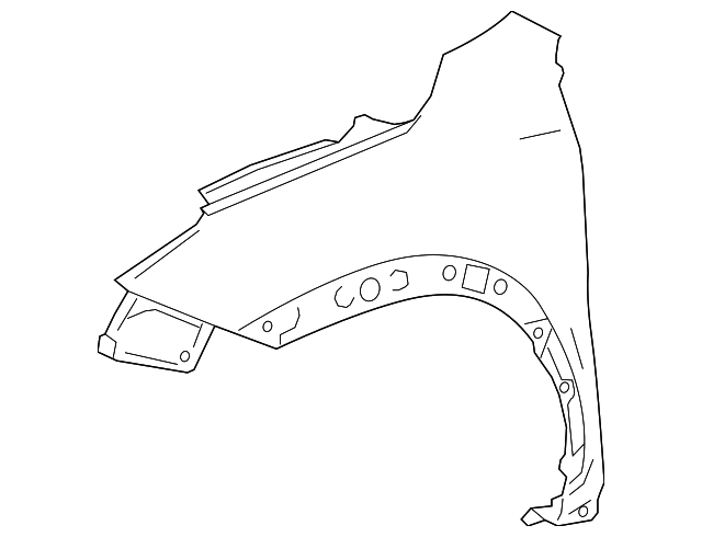 Lexus OEM Fender Part# 53811-78010 | OEM Vehicle Parts