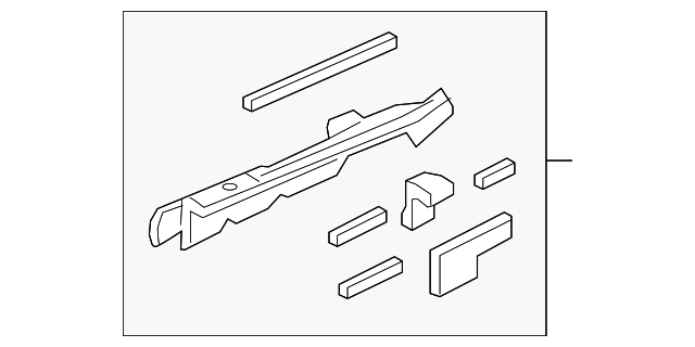 2015-2021 Lexus Upper Seal 53388-78011 | OEM Parts Online