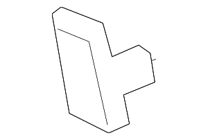 53857-12010 - Rear Seal Lower Clip For 2015-2023 Lexus | Lexus OE Parts