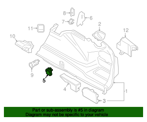 Genuine BMW 51-47-7-438-824 | Tie Down Hook | FREE Shipping on Most ...