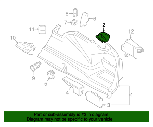 Genuine BMW 51-47-7-373-578 | Trunk Side Trim Cover | FREE Shipping on ...