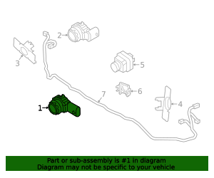 2019-2022 Volvo Park Sensor 32209358 | TascaParts.com
