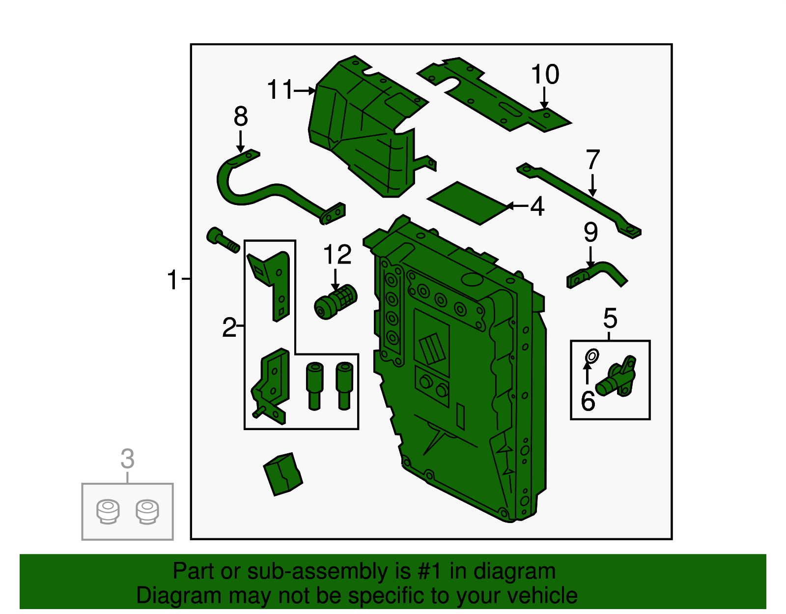 7P0-907-070-F - High-Quality Drive Motor Inverter for 2011 Volkswagen ...