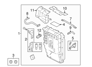 7P0-907-070-H - Drive Motor Inverter - 2012-2015 Volkswagen Touareg ...