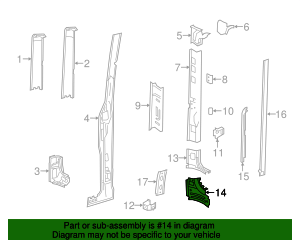 906-634-00-16 - Lower Reinforced 2010-2021 Mercedes-Benz | Mercedes ...