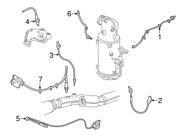 55508293 - Exhaust Particulate Sensor 2018-2019 GM | Chevrolet Parts Direct