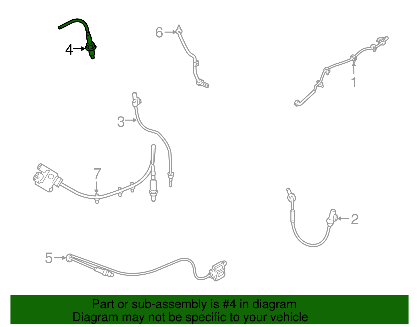 2018-2019 GM Nitrogen Oxides Sensor 55515864 | Auto Parts Express