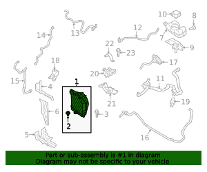 32224829 - Radiator 2017-2024 Volvo | My Swedish Parts