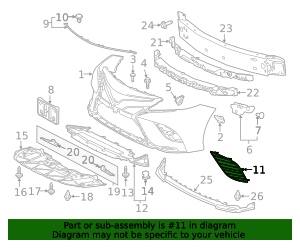 2018-2023 Toyota Camry Front Trim 81482-06180 | OEM Parts Online