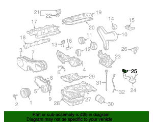 1994-2010 Toyota Tube Gasket 15147-20010 | Toyota Parts Center