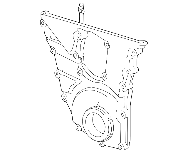 Genuine BMW 11-14-1-439-646 | Timing Cover | FREE Shipping on Most ...