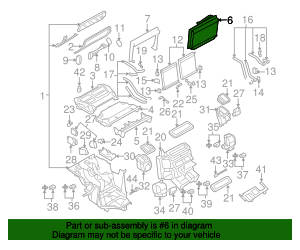 4E0-820-103-A - Evaporator Core 2005-2010 Audi | Audi OEM Parts