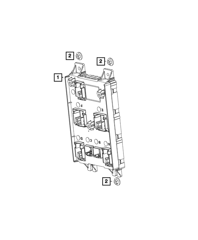 MOPAR BODY CONTROLLER MODULE - 68424598AC - 68424598AC | Mopar Online Parts