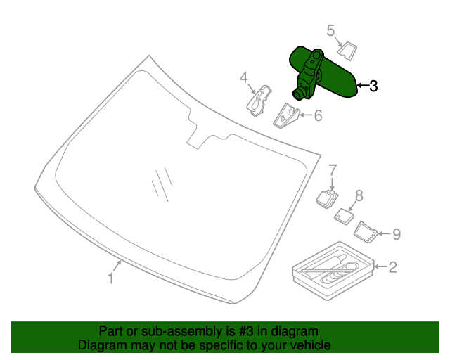 2014-2016 Land Rover Mirror Inside LR070787 | OEM Parts Online