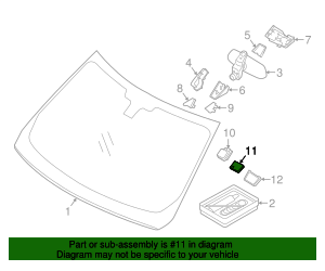 Humidity Sensor - Land-Rover (LR058011)