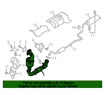 2018-2021 Ford EcoSport Catalytic Converter j2bz5e212b | TascaParts.com