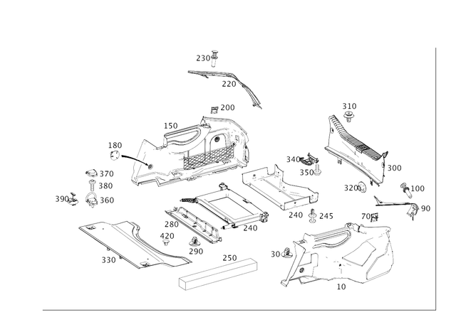 204-684-00-28 - End Stop 1995-2022 Mercedes-Benz | Mercedes-Benz USA Parts