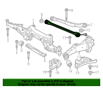 33326851569 - 2016-2024 BMW Lower Control Arm (33-32-6-851-569) | BMW ...