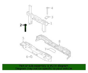 Genuine BMW 07-14-5-A29-E99 | Roll Bar Bolt | FREE Shipping on Most ...