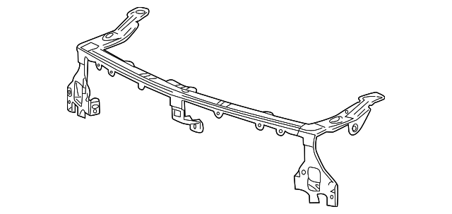 39077621 - Front Bumper Fascia Center Support 2018-2020 Buick ...