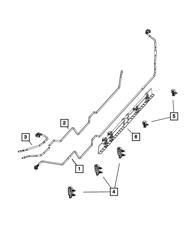 2020-2023 Ram 1500 Fuel Supply Tube 68312208AB | Mopar eStore