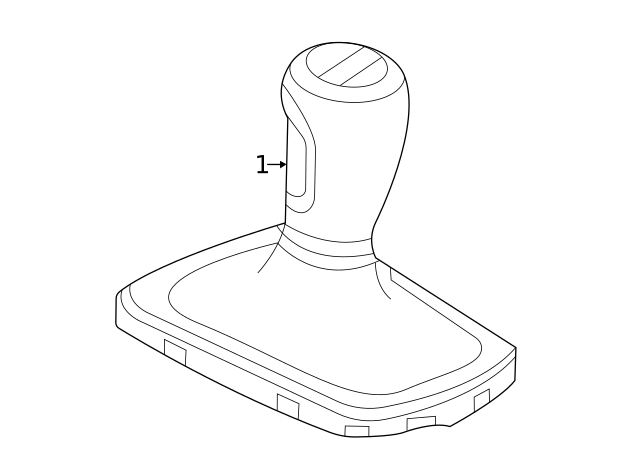24046078 - Manual Transmission Control Lever Knob 2022-2024 Cadillac ...