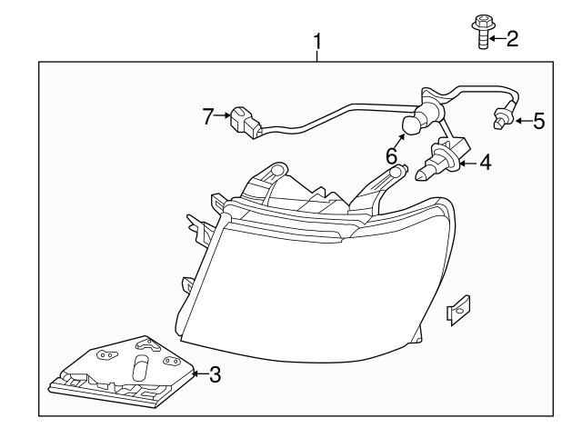 26296-9B904 - Headlamp Bulb 2004-2021 Nissan | AutoNationParts.com