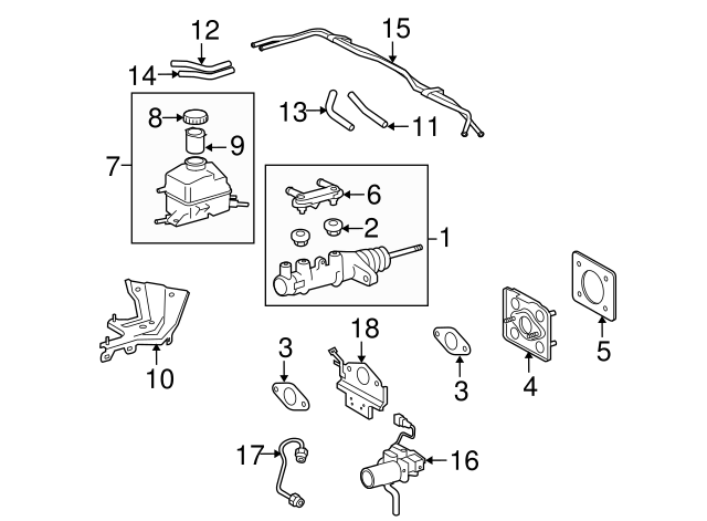 47070-48060 - ABS Pump Assembly - 2010-2015 Lexus RX450h | DiscMonster