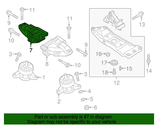 2017-2021 Genesis Side Mount Bracket 21825-B1400 | OEM Parts Online