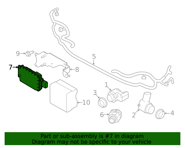2018-2022 Land Rover Sensor LR135905 | LandRoverParamusParts