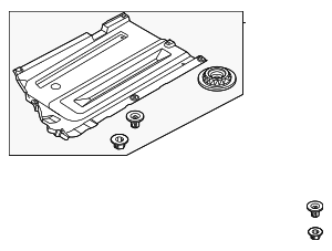 2020-2025 Hyundai Sonata Under Cover 84227-L1000 | OEM Parts Online