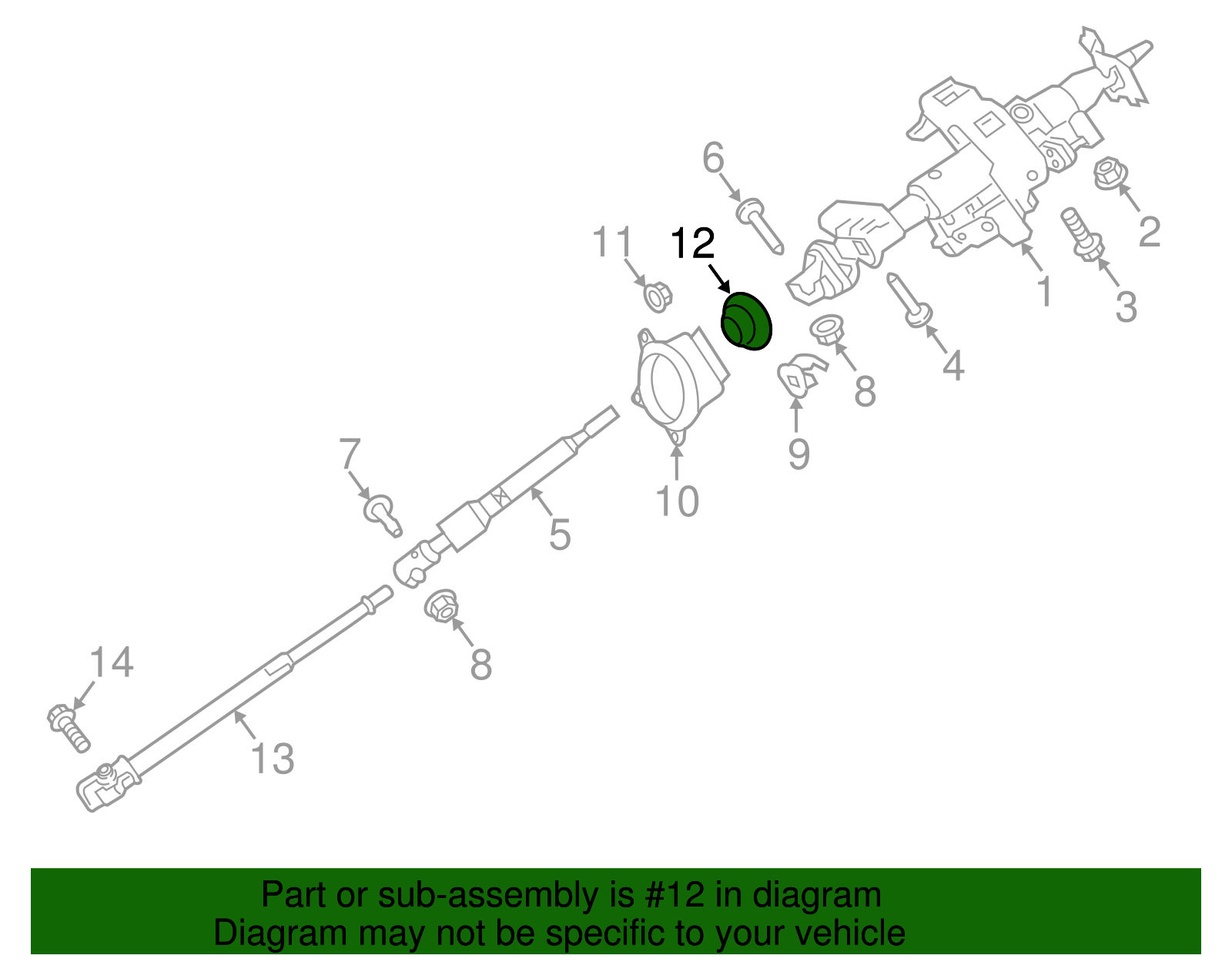 48980-JA00A - Lower Cover - 2007-2024 Nissan | Nissan OEM Parts Direct