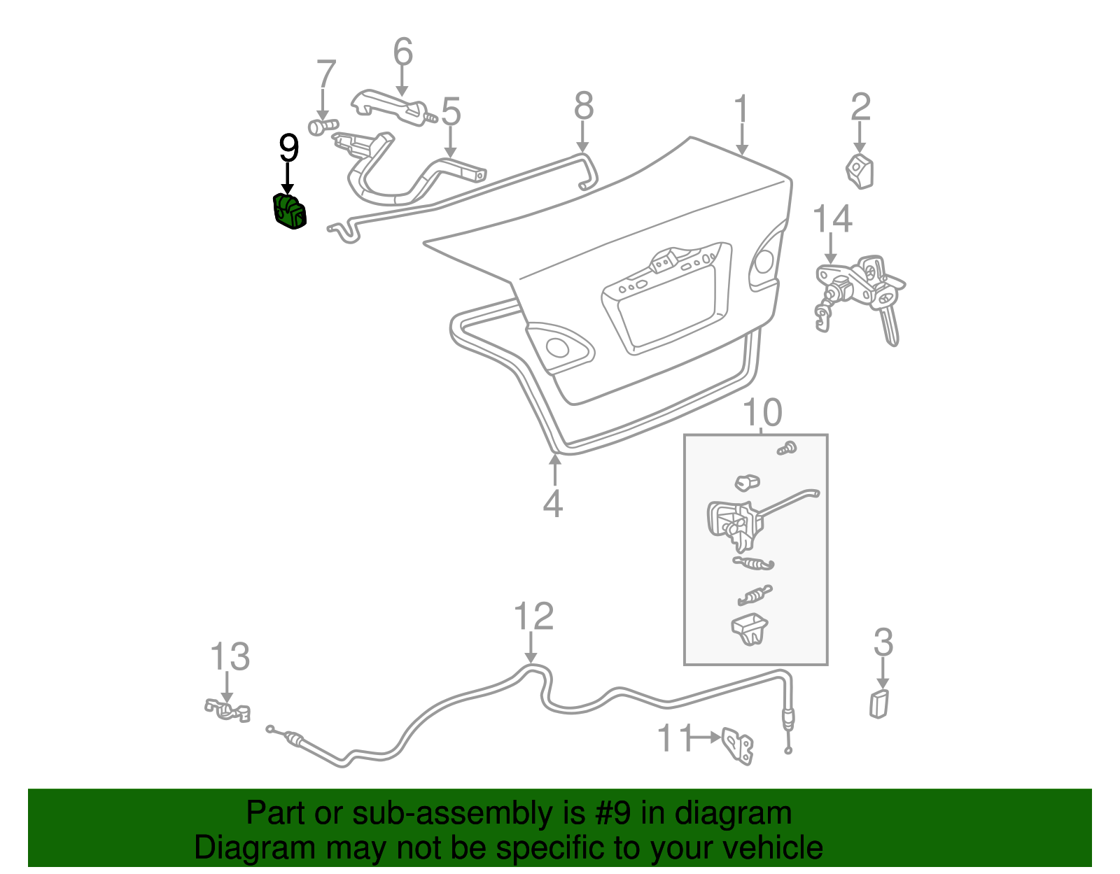 1997-2013 Toyota Torsion Bar Support 64127-33041 | Toyota Parts Center