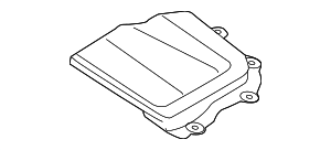 54-37-7-175-484 - Convertible Top Stowage Compartment Lid Extension ...
