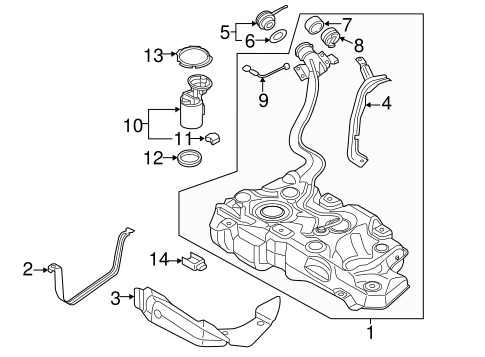 Fuel System Components for 2015 Audi A3 | Audi USA Parts